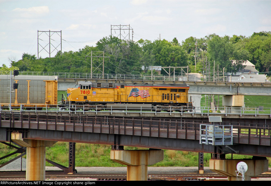 UP 7810 Runs dpu on a WB autotrain.